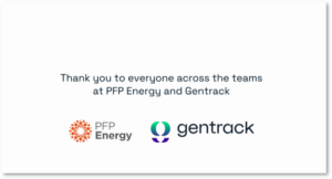 Gentrack | Celebrating success with PFP Energy